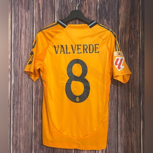 adidas | Shirts | Valverde Real Madrid 2425 Away Pro Version Jersey ...
